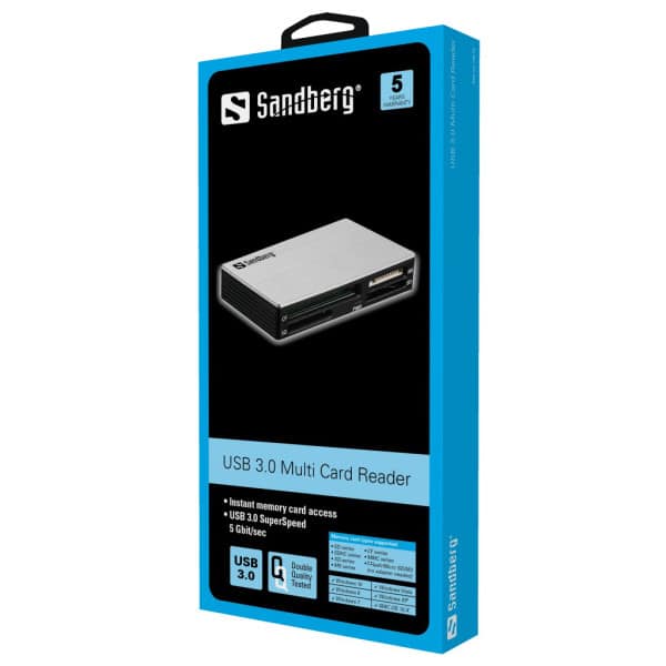 Čitač kartica Sandberg USB 3.0 Multi card reader 133-73 | UFORCE.RS