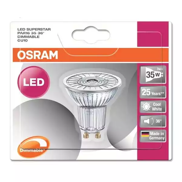LED superstar bulb spot GU10 50 850CD Osram | UFORCE.RS