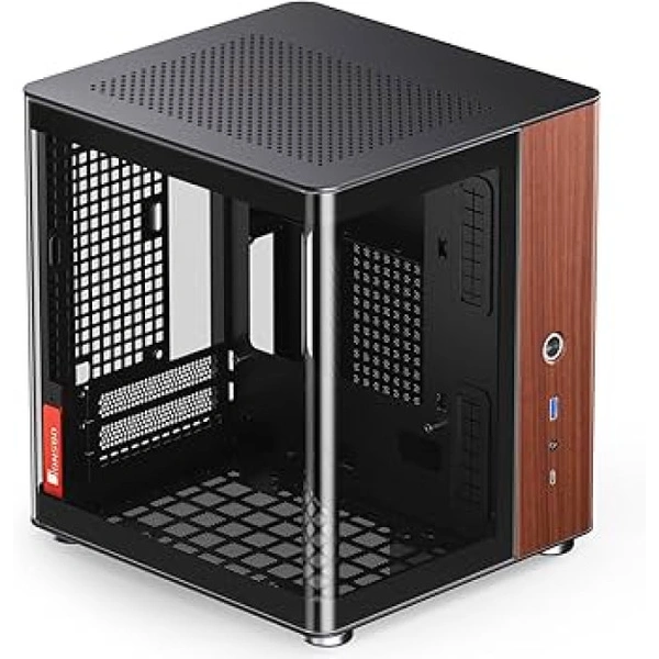 Kuciste Jonsbo TK-0 Mini-Tower, WOOD-Black | UFORCE.RS